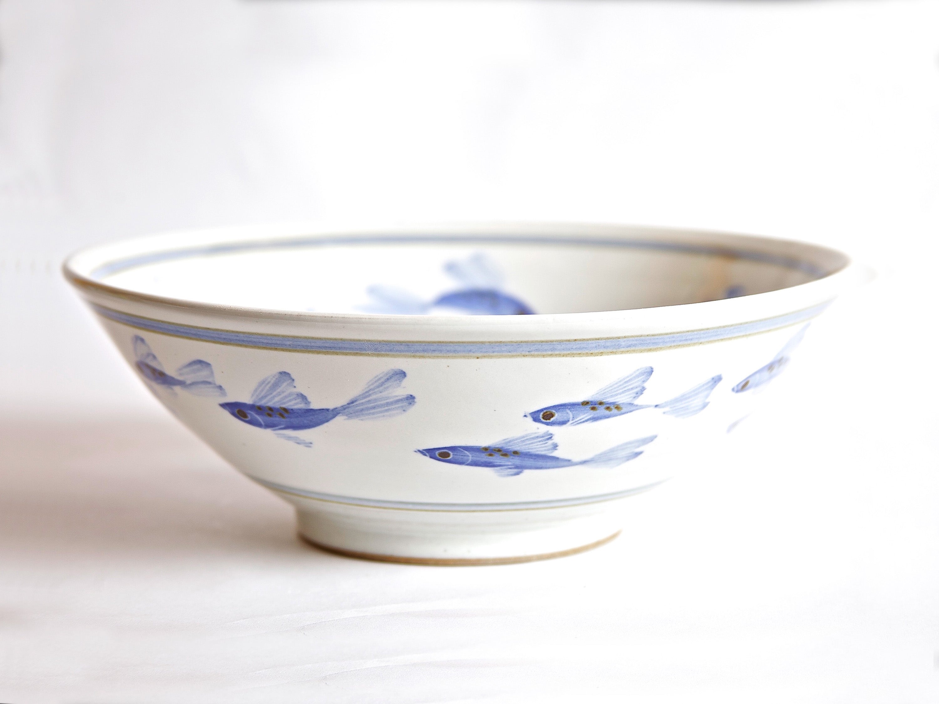 Painted Fish Serving Bowl – ShackletonThomas