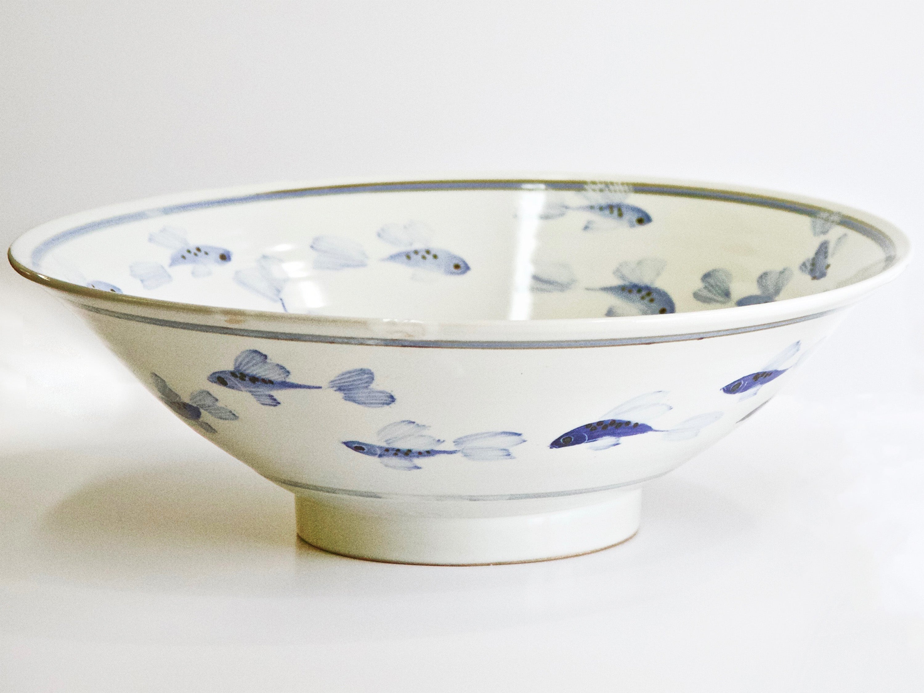 Painted Fish Salad Bowl – ShackletonThomas